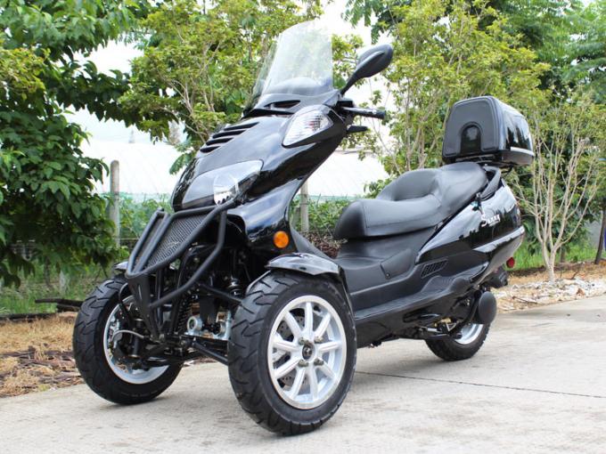 50CC Horizontal Type Tri Wheel Motorcycle With Single Cylinder , Belt ...