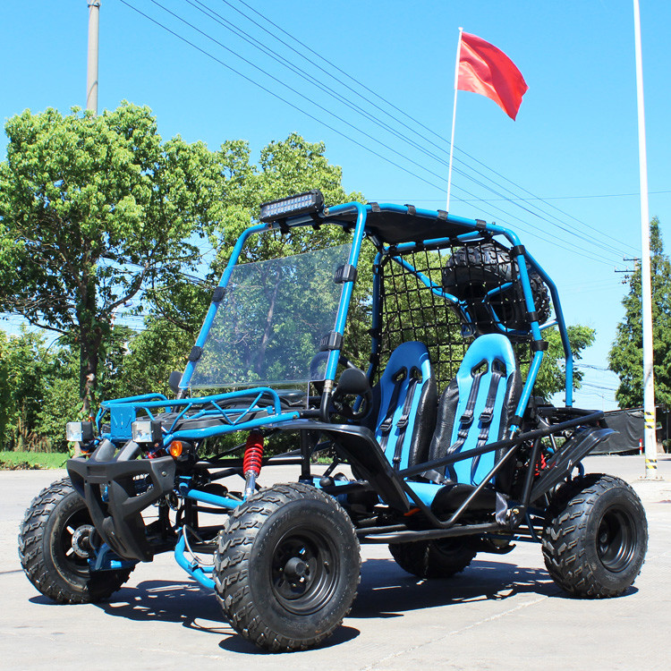 Belt / Chain Drive Air Cooled 200cc Adult Off Road Go Kart With CVT Gear