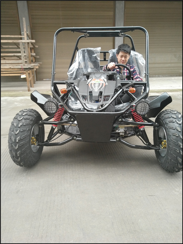 250cc Single Cylinder 4 Stroke Cdi Ctv Go Kart Buggy With 1 Forward ...